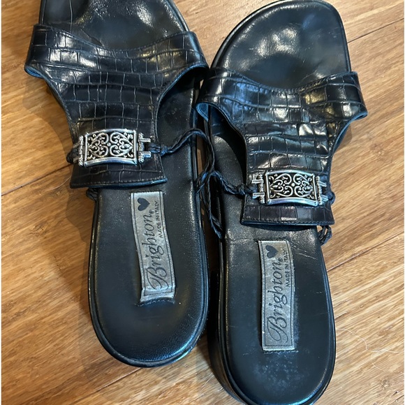 Brighton | Shoes | Brighton Low Heeled Sandals | Poshmark